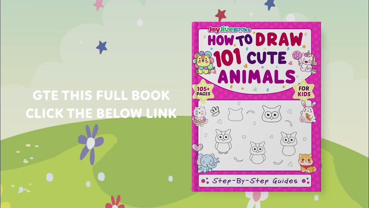 Free Download How to Draw 101 Animals Kids Worksheets | Fun Drawing ...