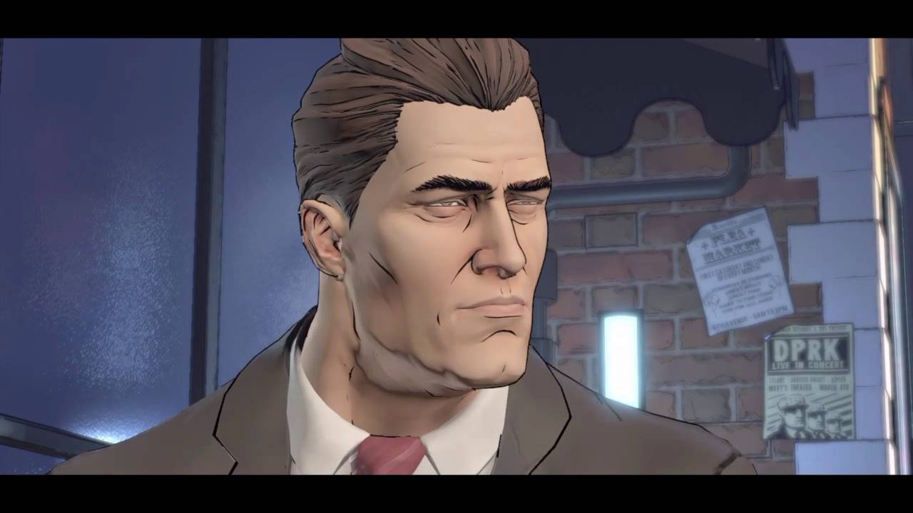 Batman telltale series part 2 episode 1 face burnt - YouTube
