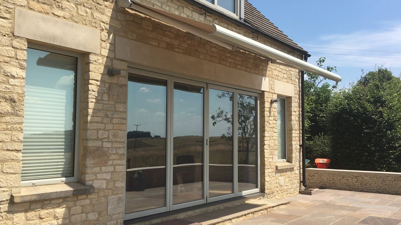 Automatic Sun Awning - Fabric, Daim Pique - YouTube