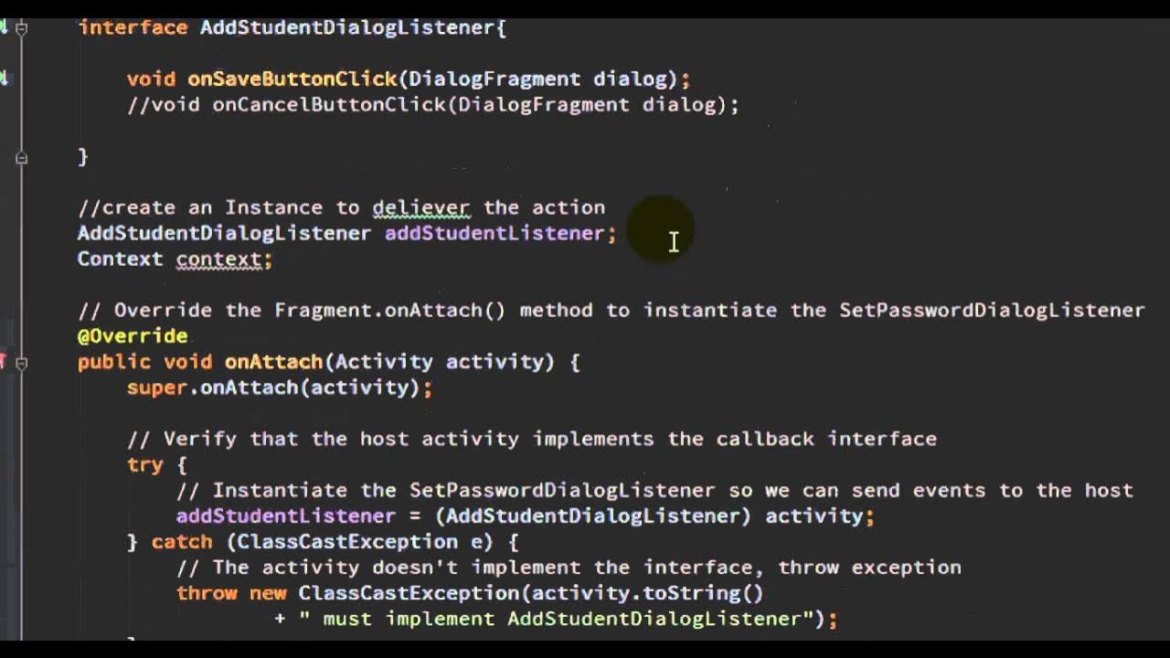 Android Studio - 07 - Creating SQLite Database for your Android Application - Part 2 - YouTube