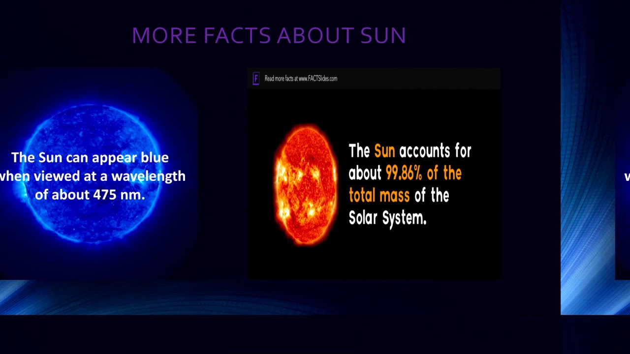 FUN FACTS ABOUT SUN || INTERSTING AND MOST AMAZING FACTS ABOUT OUR SUN ...