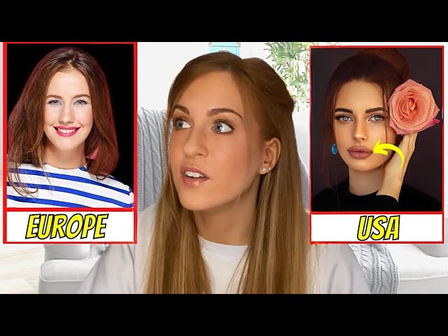 American Vs Europeans Features Human And Physical Features Of North