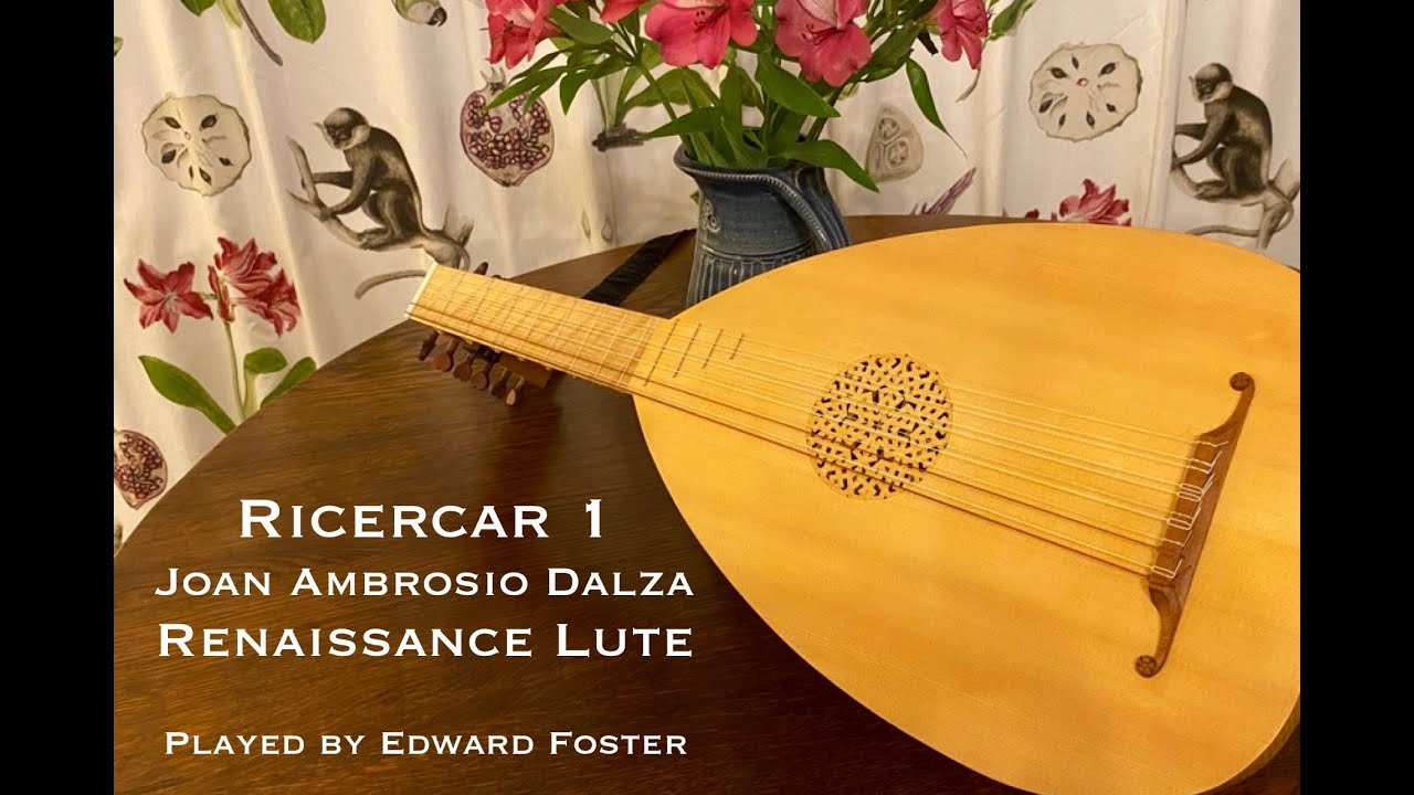 Ricercar 1 by Dalza - Renaissance Lute #lute #lutemusic #music # ...