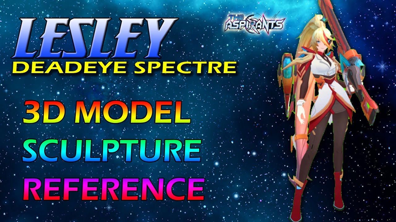Lesley Aspirants "Deadeye Spectre" - Mobile Legends 3D Sculpture ...