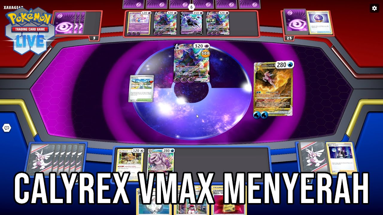 Calyrex VMAX Menyerah - Pokemon TCG Live Indonesia - YouTube