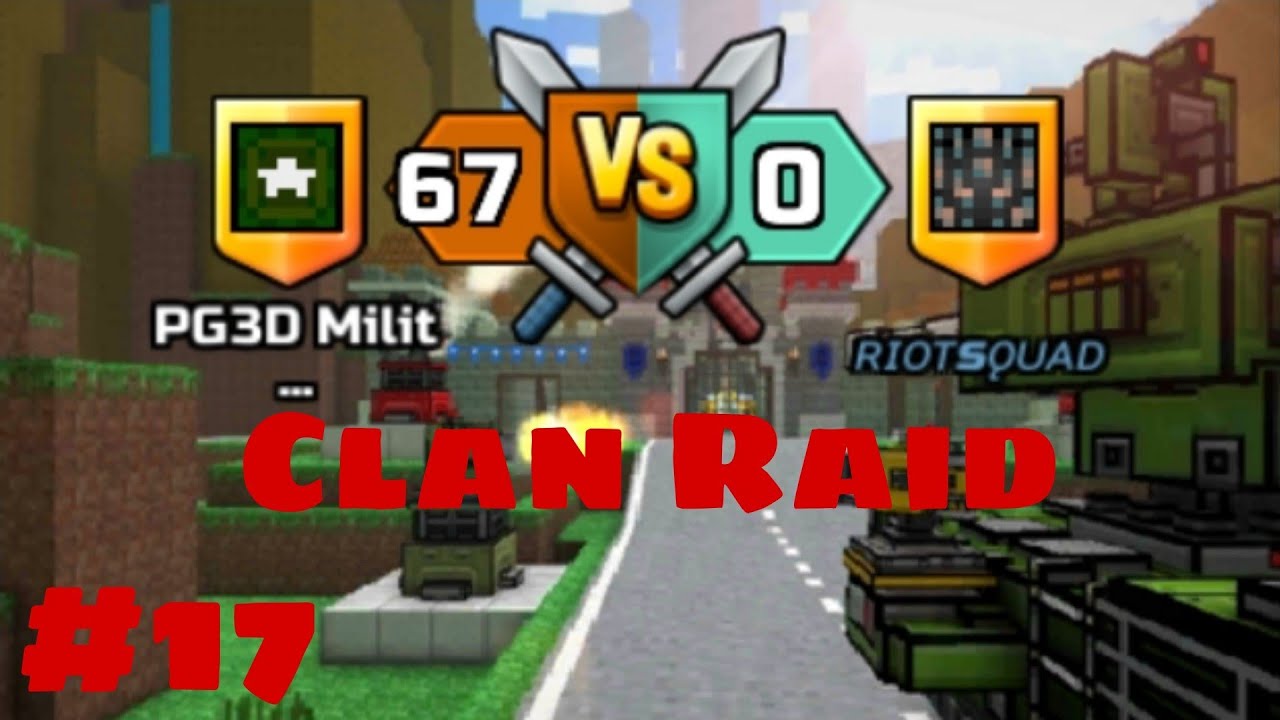 Pixel Gun 3D - Clan Raid Gameplay #17 - YouTube
