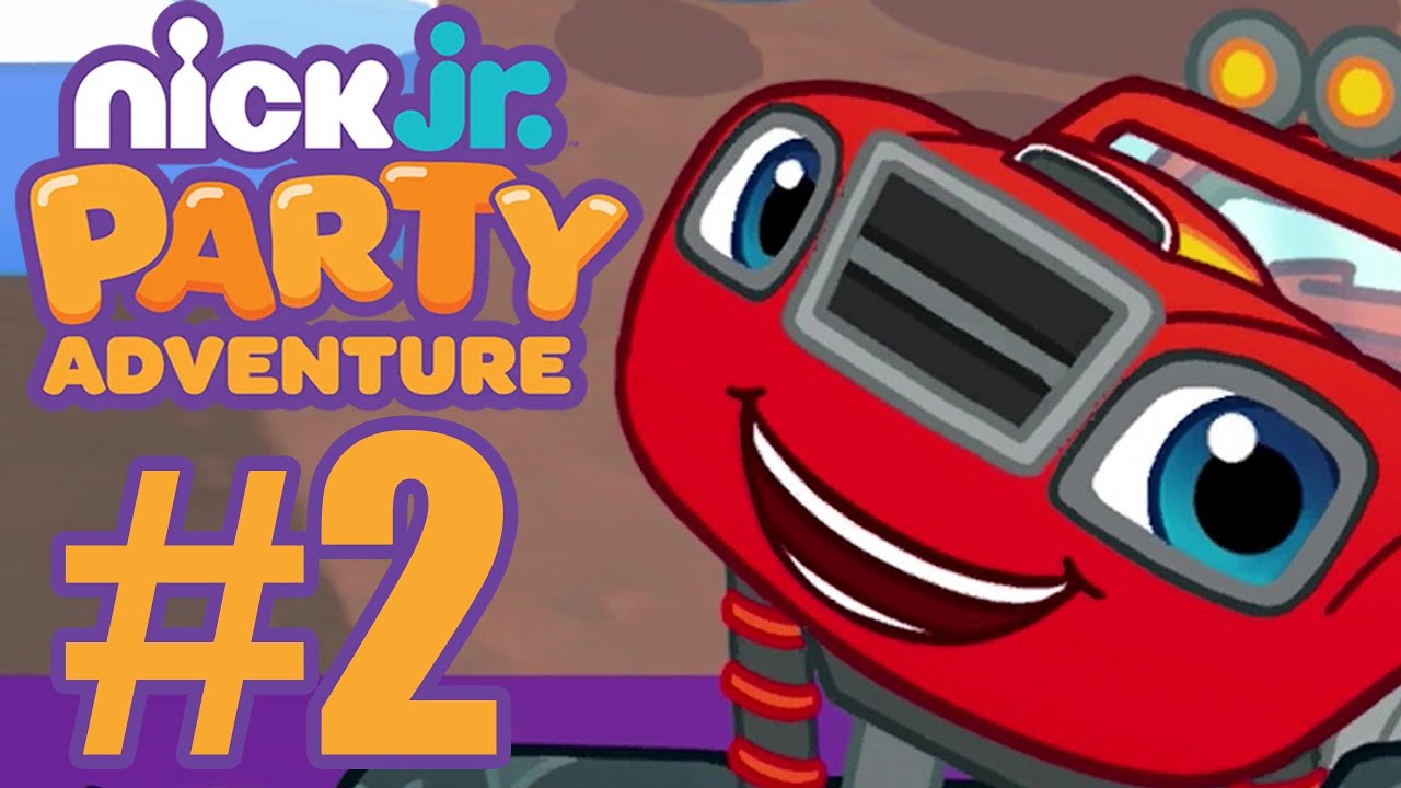 Nick Jr. Party Adventure Gameplay Walkthrough Part 2 - Blaze & Santiago ...