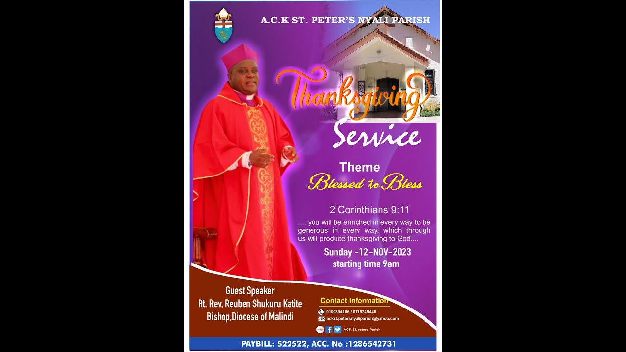 LAST SUNDAY AFTER TRINITY || This Far The Lord Has Helped Us By Rev ...