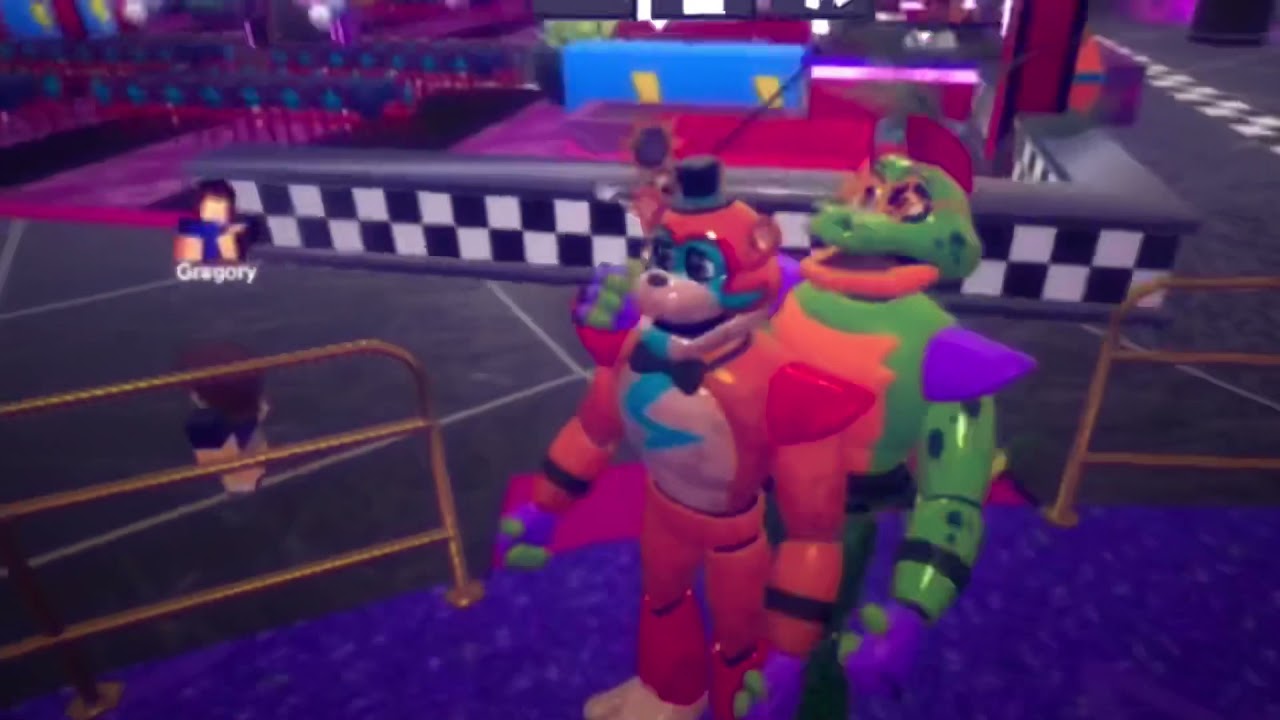 The Animatronics here do get a bit quirky at Night - YouTube