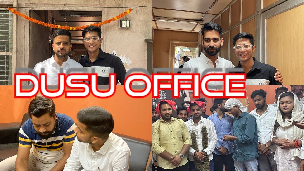 OPENING OF DUSU OFFICE | TUSHAR DEDHA| ABVP | #politics#politicalnews# ...