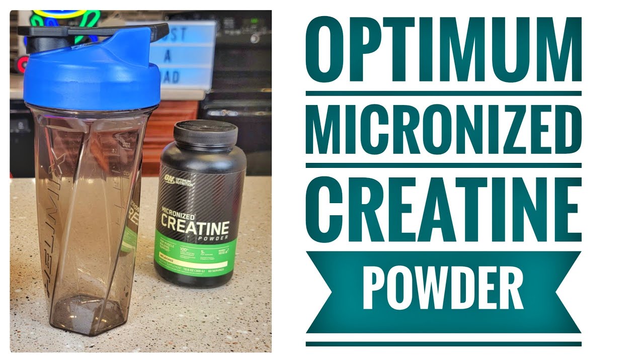 Review Optimium Nutrition Micronized Creatine Powder How to Mix with ...