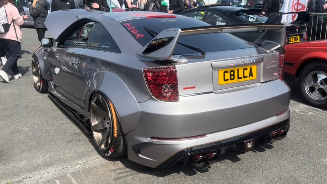 CRAZY CUSTOM MODIFIED WIDEBODY TOYOTA CELICA! - YouTube