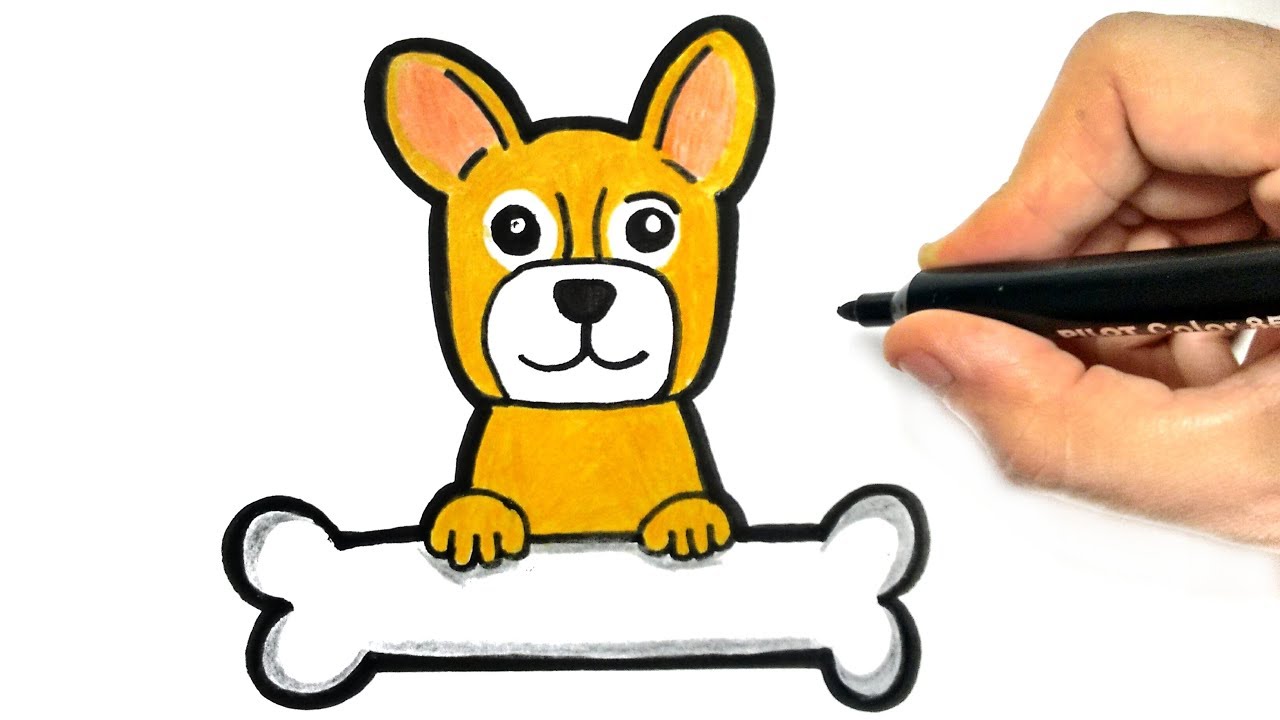 HOW TO DRAW A DOG tumblr - YouTube