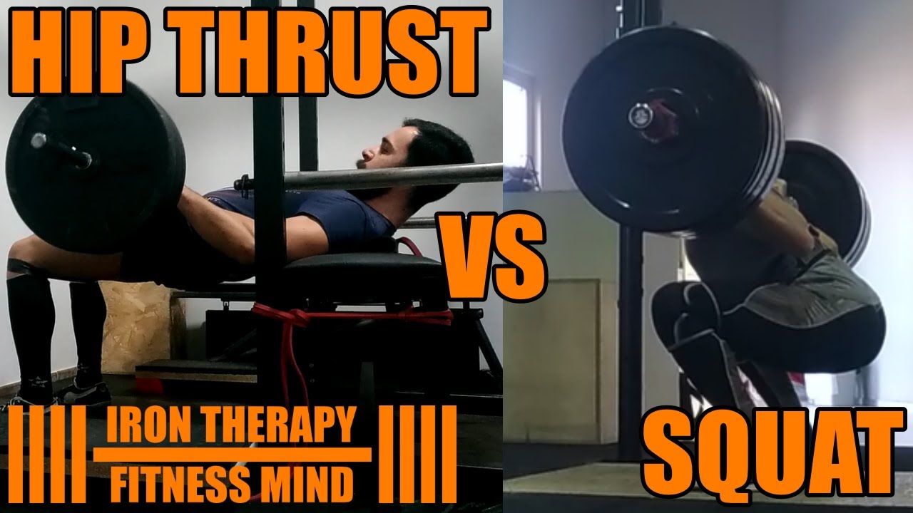 Hip Thrust VS Squat // l'hip thrust è inutile? - YouTube