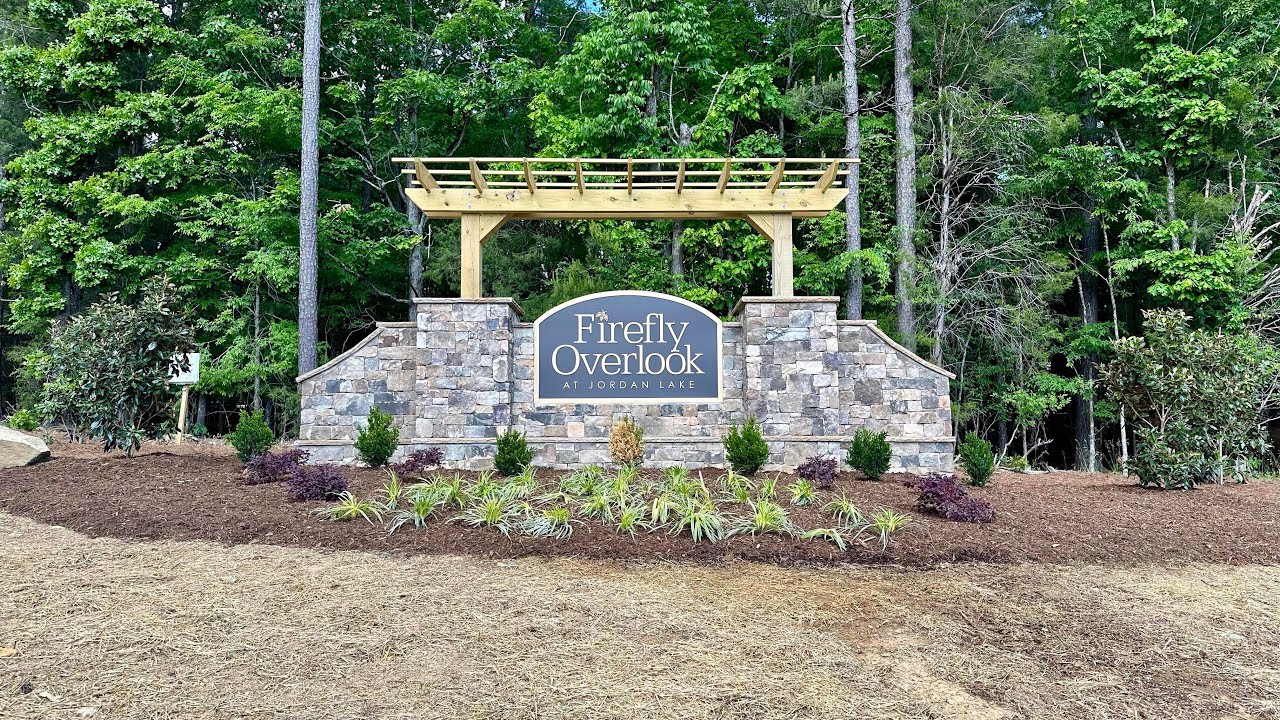 Firefly Overlook at Jordan Lake May 2024 Update - YouTube