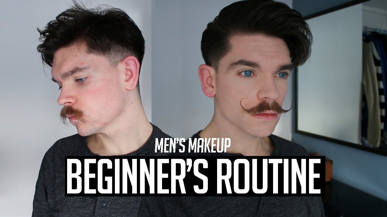 Men's Makeup Tutorial | Easy, Natural and Undetectable! - YouTube