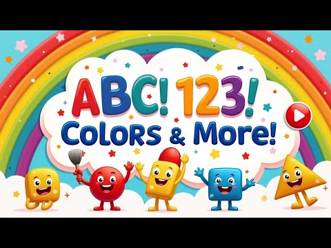 ABC, 123, Colors & More! | Fun Learning Songs Compilation for Kids ...