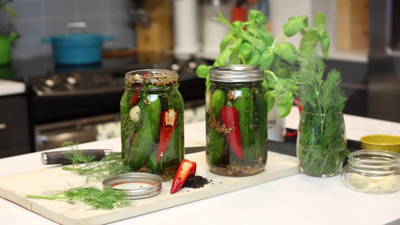 Cooking Demo: Garlic Pickles - YouTube