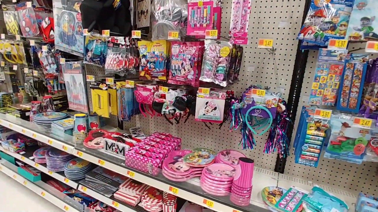 Quick Look - Party Aisle At Walmart July 2020 - YouTube