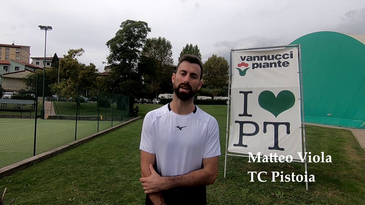 Serie A Tennis Live 2019 - TC Pistoia: Intervista a Matteo Viola - YouTube