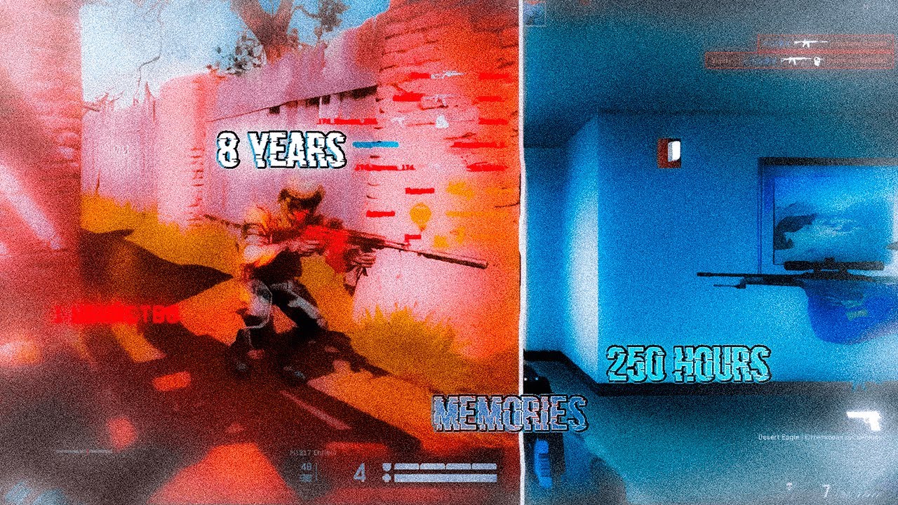8 years vs 250 hours (Warface&CS:GO) - YouTube