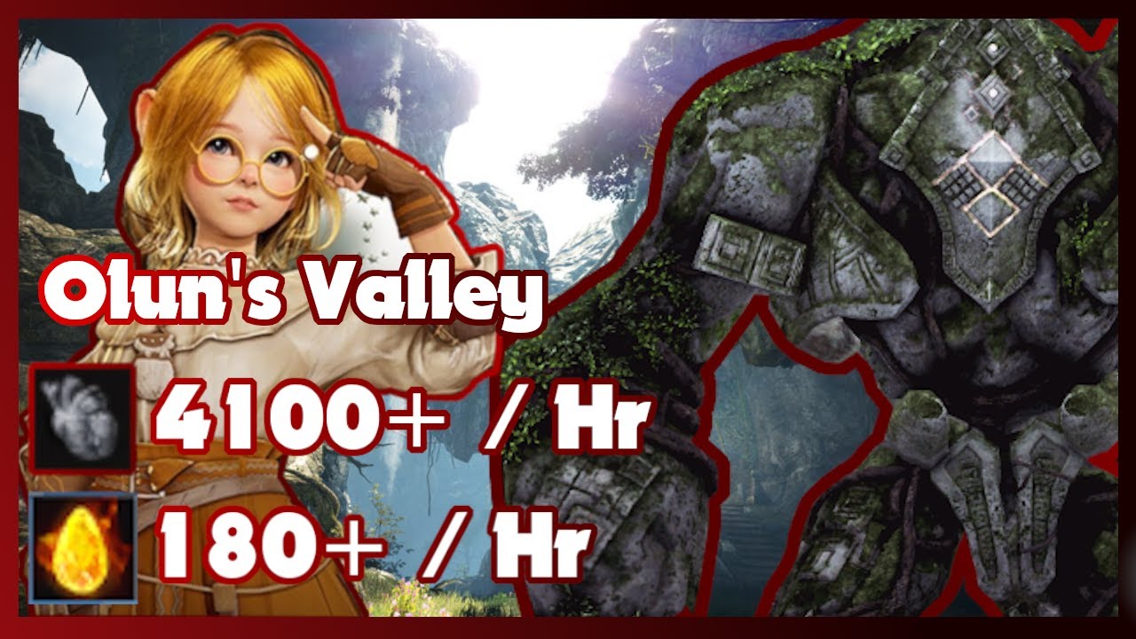 Olun's Valley | Shai 307AP | 4100+/Hr [Blue+Agris] | Black Desert ...