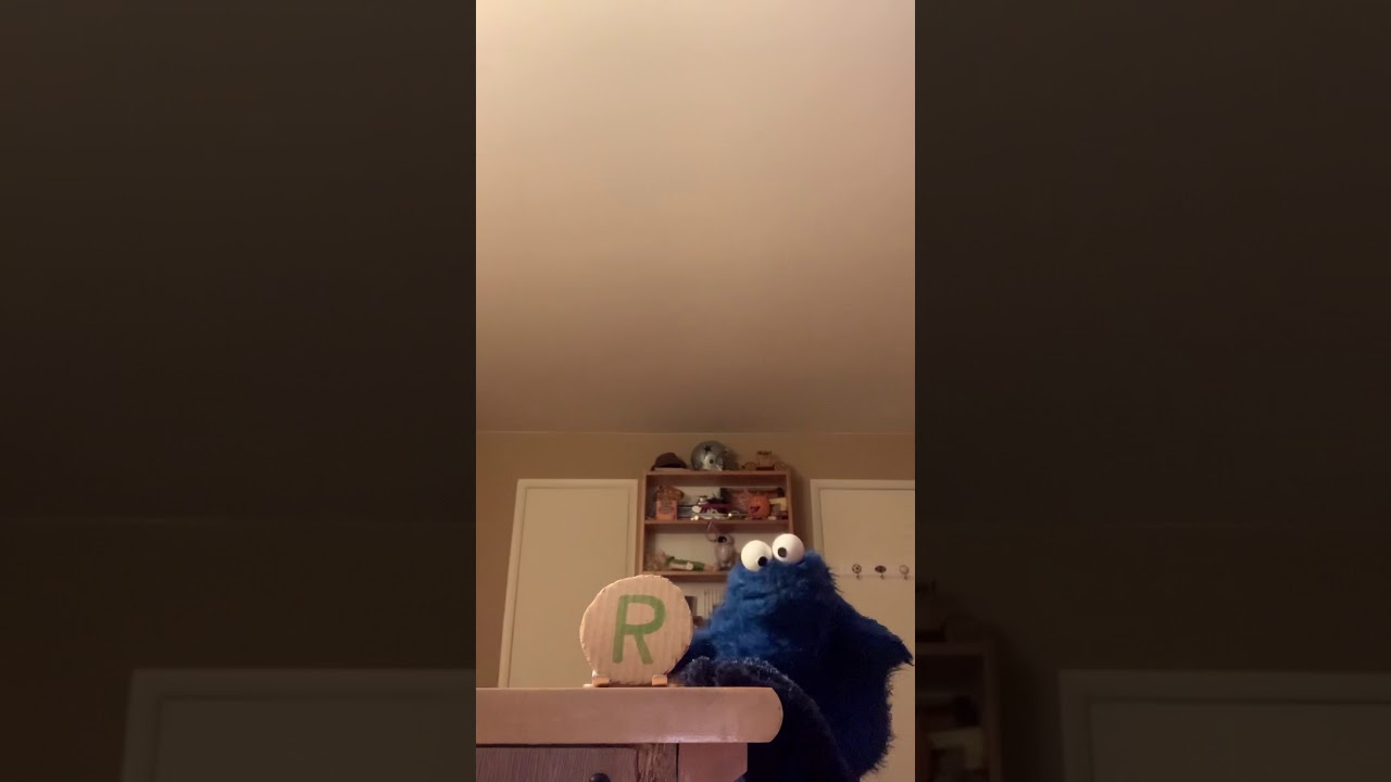 Cookie Monster: Letter Of The Day: R Rap song - YouTube