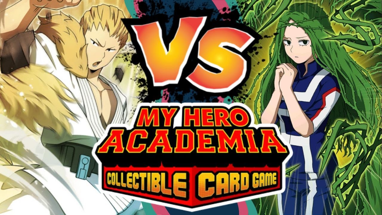 Mashirao Ojiro [Death] VS Ibara Shiozaki [Earth] | My Hero Academia CCG ...