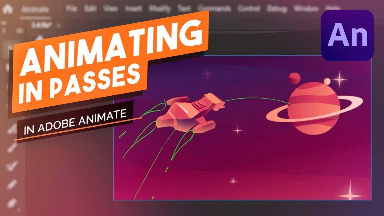 Animating in Passes in Adobe Animate - YouTube