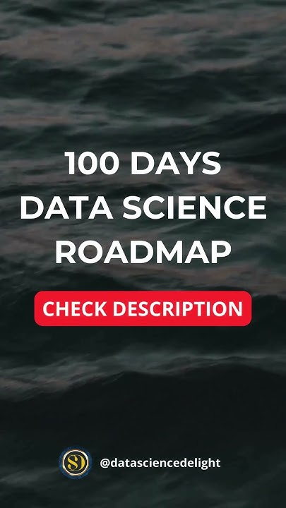 100 Days Data Science RoadMap #datascience #roadmap #shorts - YouTube