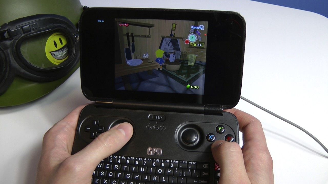 GPD WIN - GameCube emu (dolphin 5 dx12 test) 2 - YouTube