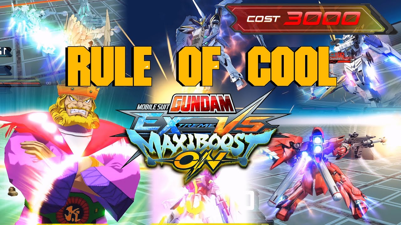 RULE OF COOL: Rating Gundam Maxi Boost ON 3000 Cost Burst Attack - YouTube