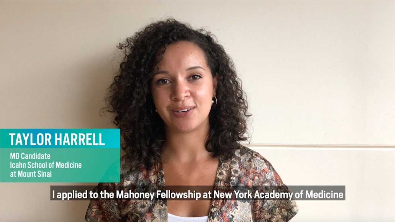 2020 Mahoney Fellows: Taylor Harrell - YouTube