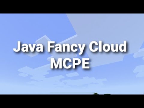 Java Fancy Cloud MCPE - YouTube