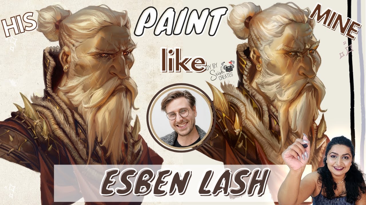 ESBEN LASH TUTORIAL | @esbenlash9968 Style Study - YouTube