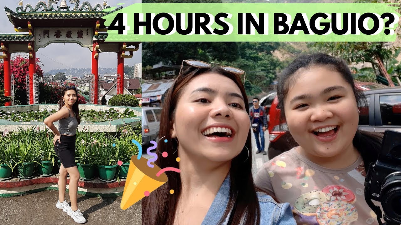 NAG-PUNTA NG BAGUIO PARA MAG-LUNCH | Maine Layug - YouTube