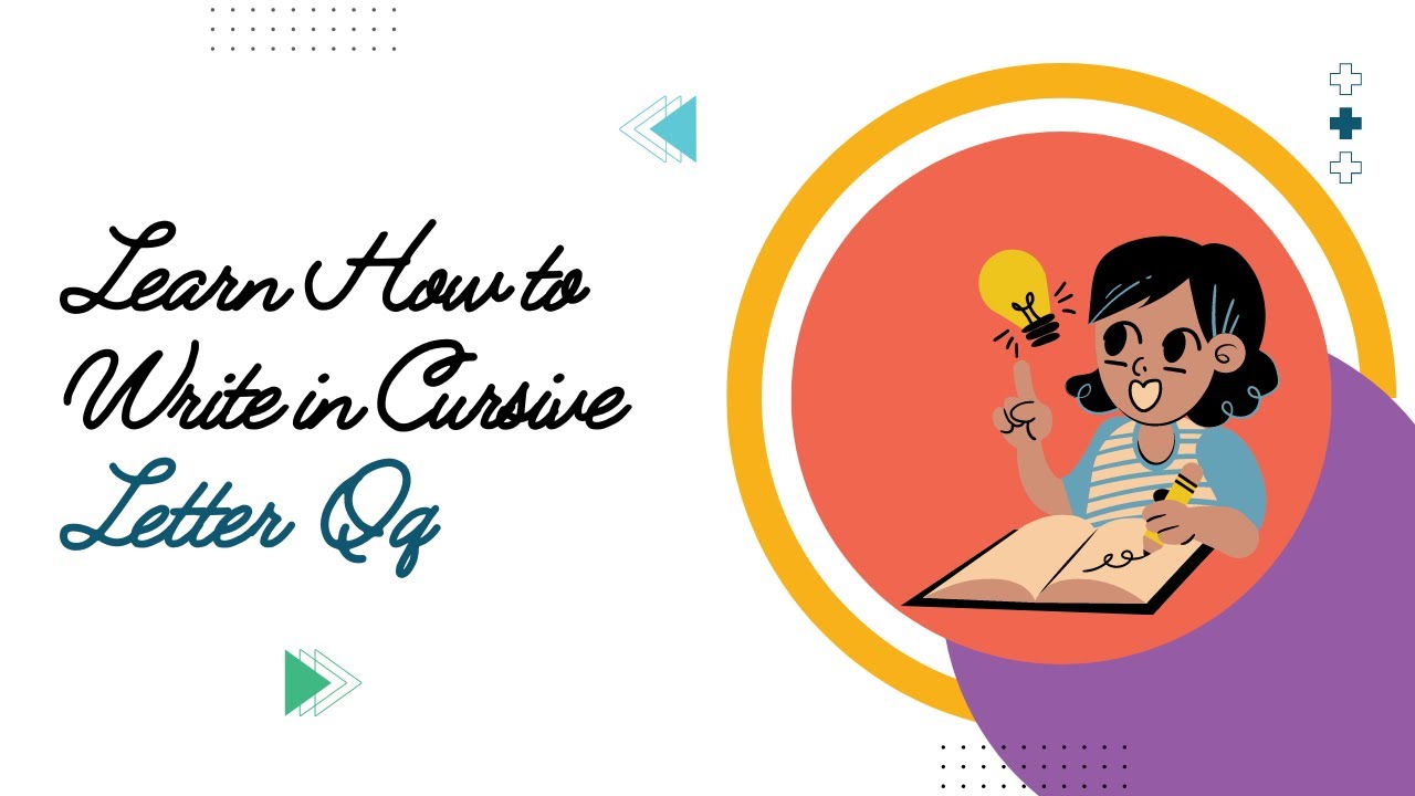 Learn How to Write in Cursive - Letter Qq - YouTube