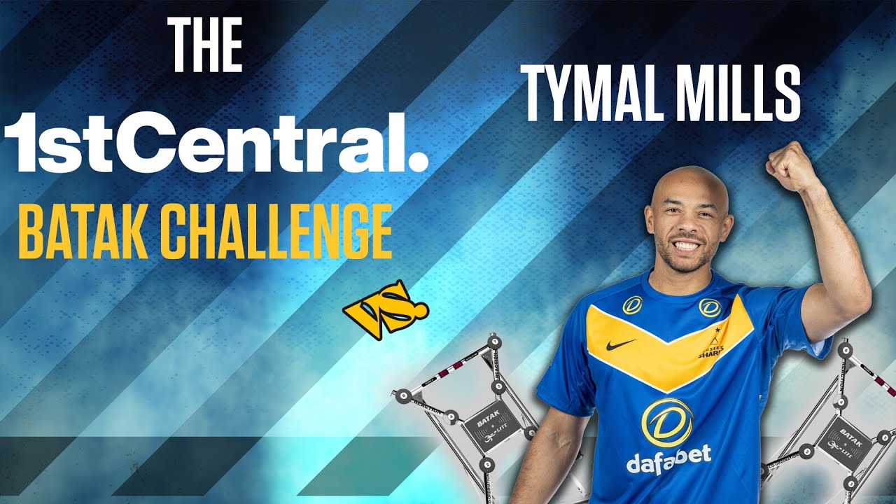 Tymal Mills 1st Central BATAK Reaction Wall Challenge - YouTube