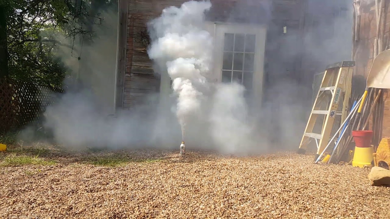 Smoke bomb test 2018 - YouTube