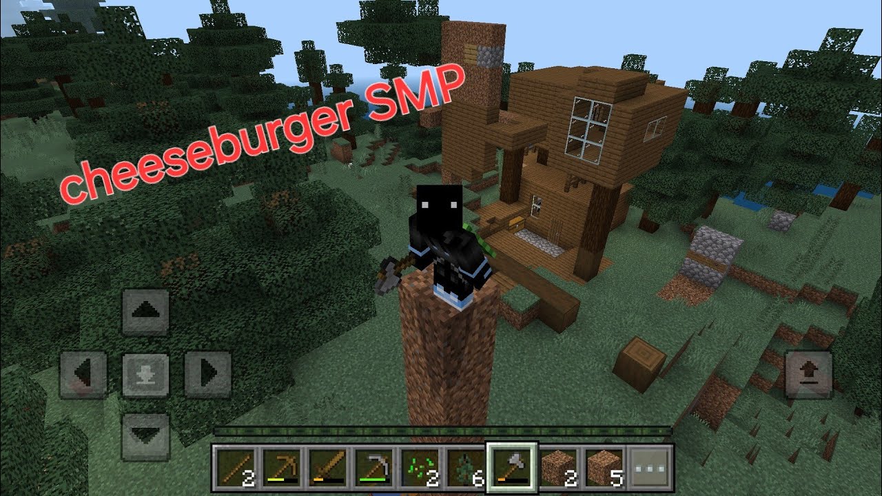 cheeseburger SMP (episode 6 time to build) - YouTube