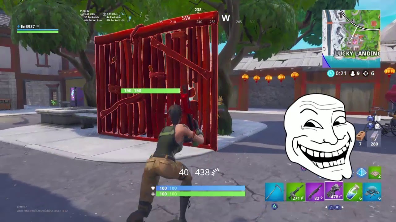 Fortnite ps4 player.....Really trash lol - YouTube