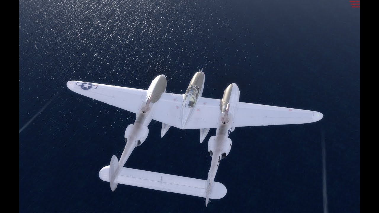 [P3D] WWII P38J Across the Pacific | Leg 9 Tahiti to Totegegie - YouTube