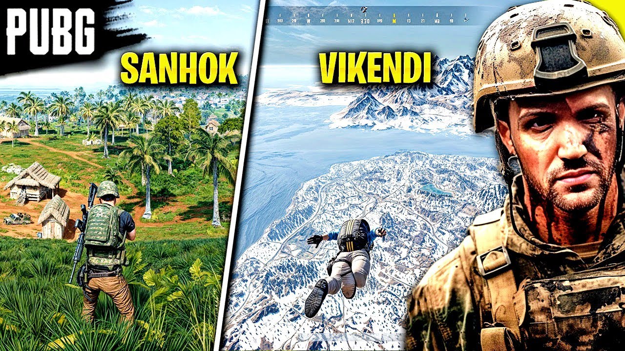 PUBG pero juego SANHOK y VIKENDI a la VEZ! - GRAFICOS EN ULTRA y AL MAXIMO 300 FPS - YouTube