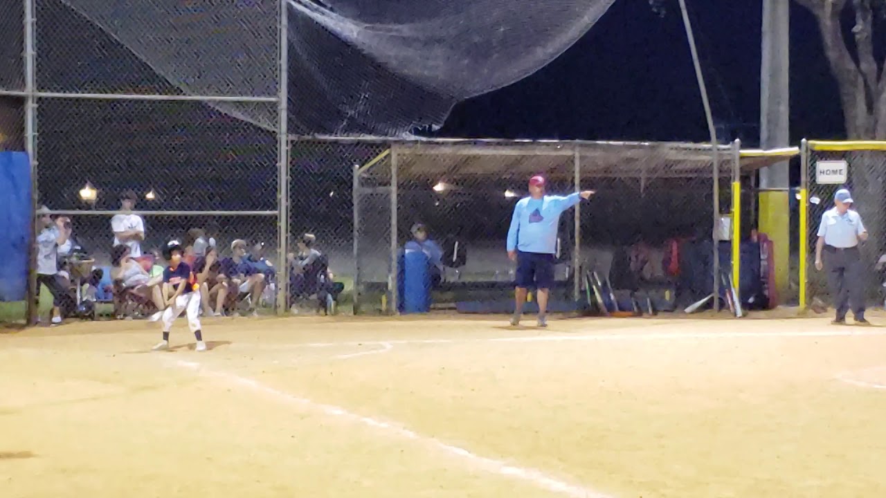Alex Ryan doubles to left field - YouTube