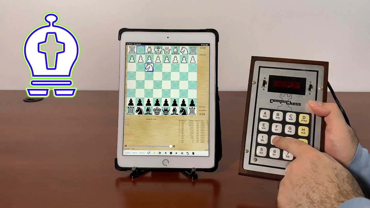 CompuChess Dedicated Chess Computer from 1977 ♕ Gadgetify - YouTube