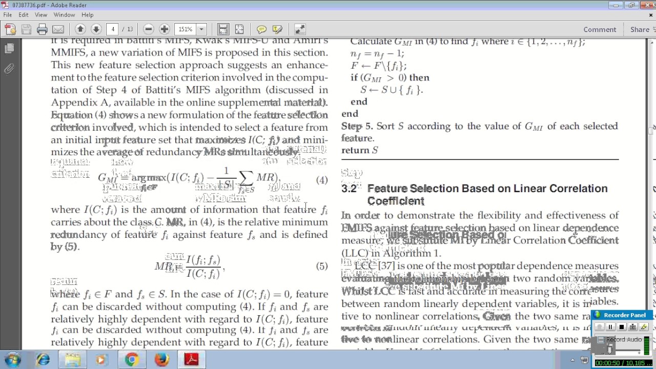 Building An Intrusion Detection System Using A Filter Based Feature Selection Algorithm Youtube