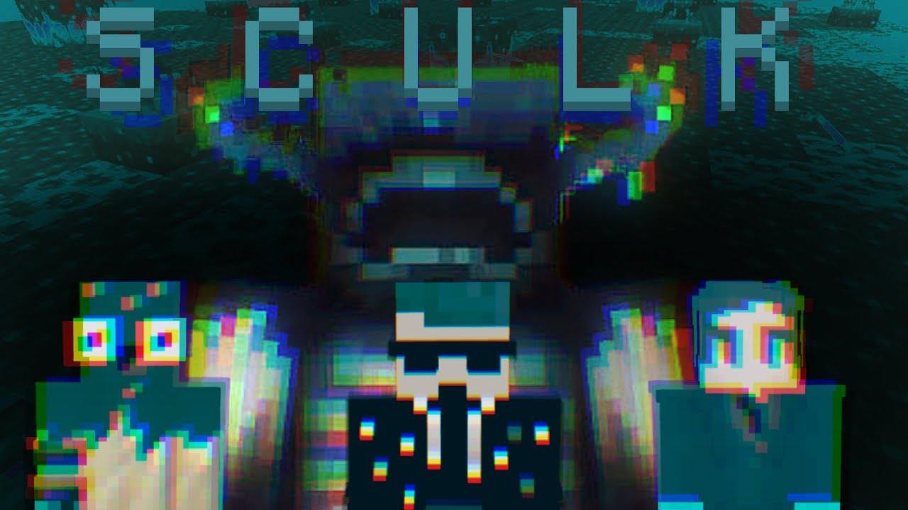 Minecraft, But The Skulk Chases Us - YouTube