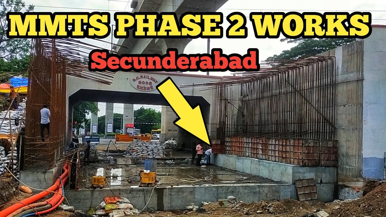 RUB Near Secunderabad | MMTS PHASE 2 WORKS in Hyderabad - YouTube