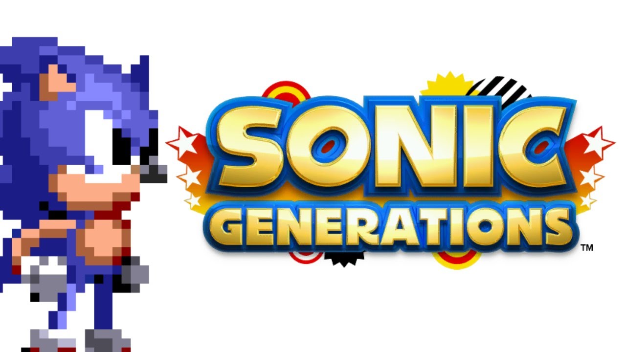 Sonic 1 Title Screen with Sonic Generations Title Music - YouTube
