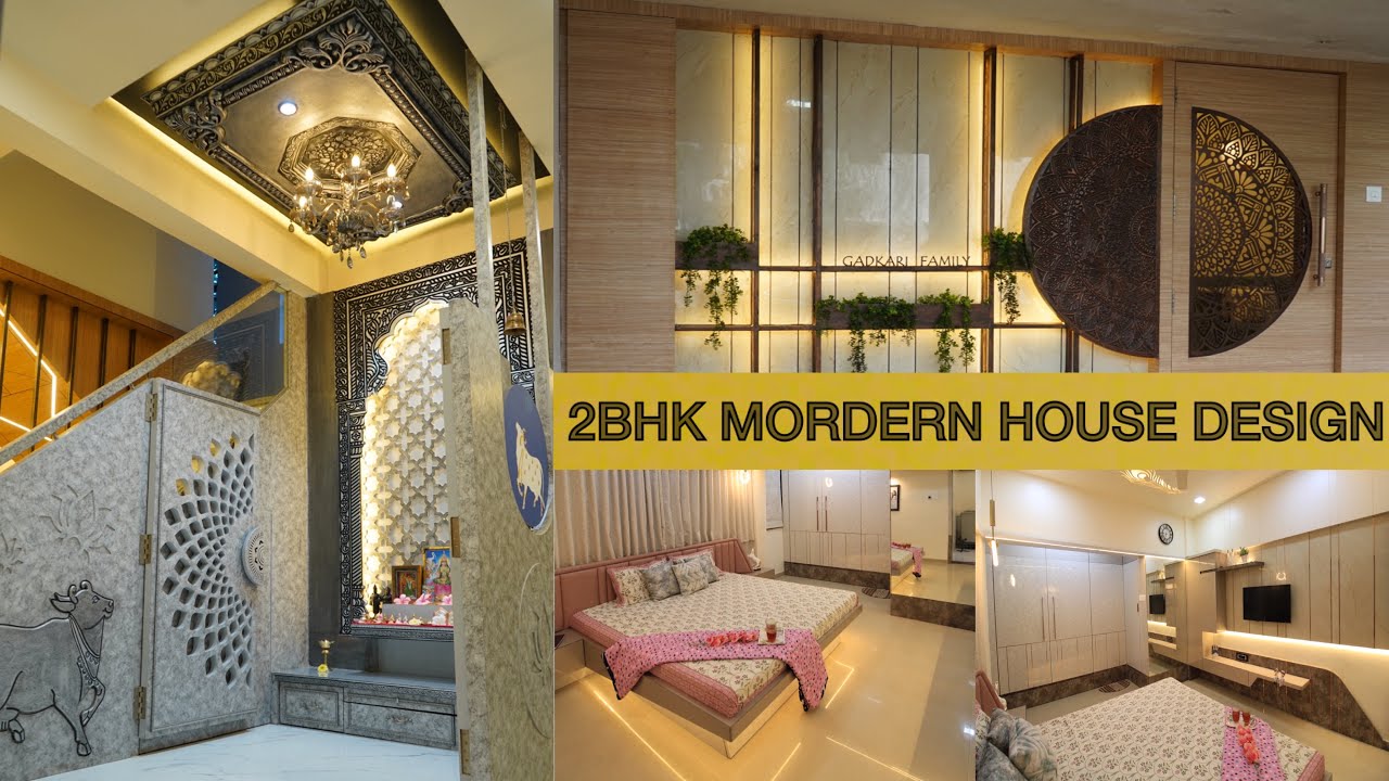 2 bhk home interior design🏡| Trending & Decent Design #interiordesign #shortvideo - YouTube